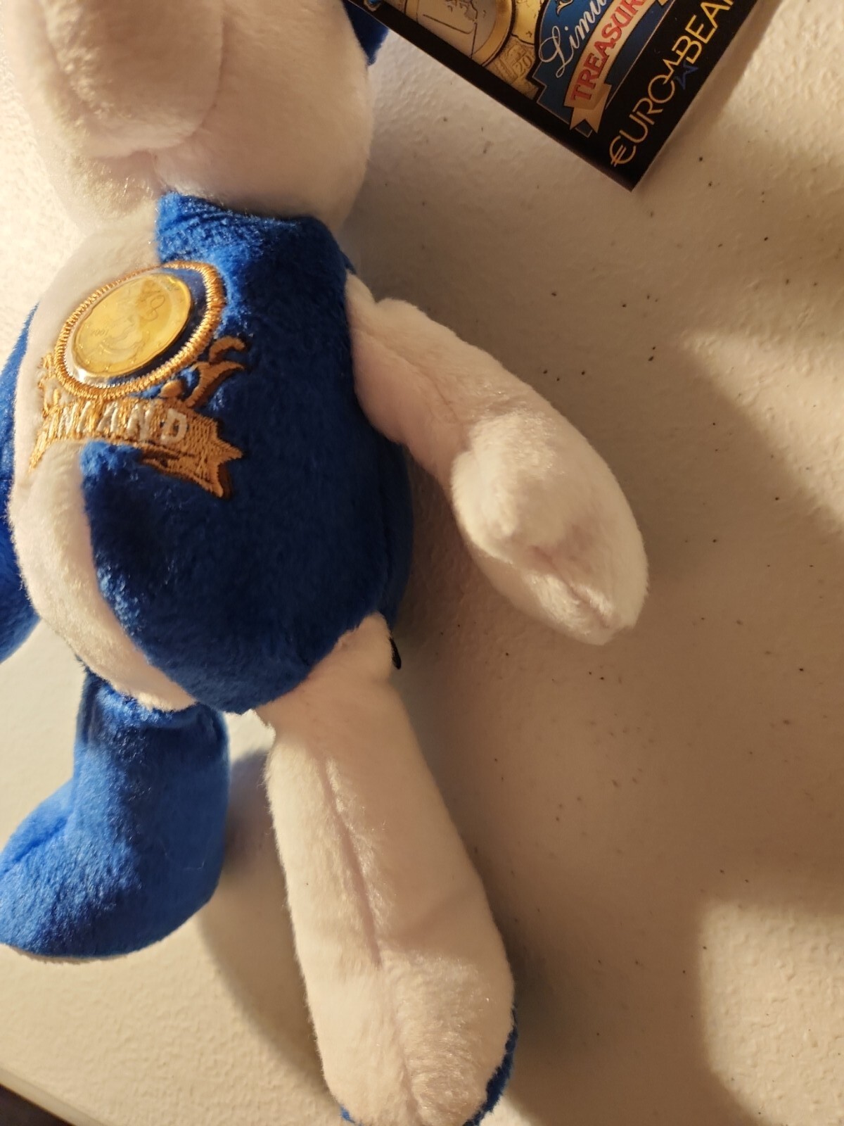 EURO BEAR Coin Bear Retired Plush 9" Collectible Bear Limited Treasures ...