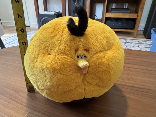 Angry Birds Plush Bubbles Inflated Yellow Rovio Commonwealth Large WITH ...