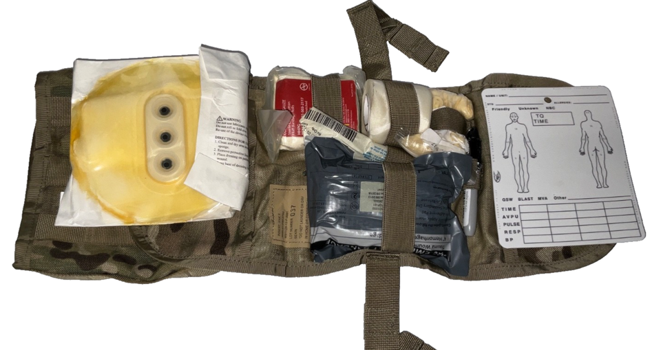 NOS, Military Issued Multi Cam IFAK II Complete Kit | eBay
