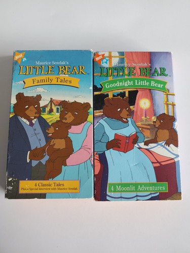 Little Bear VHS lot Bundle Of 2 Nick Jr Cartoon 90s - Tested | eBay