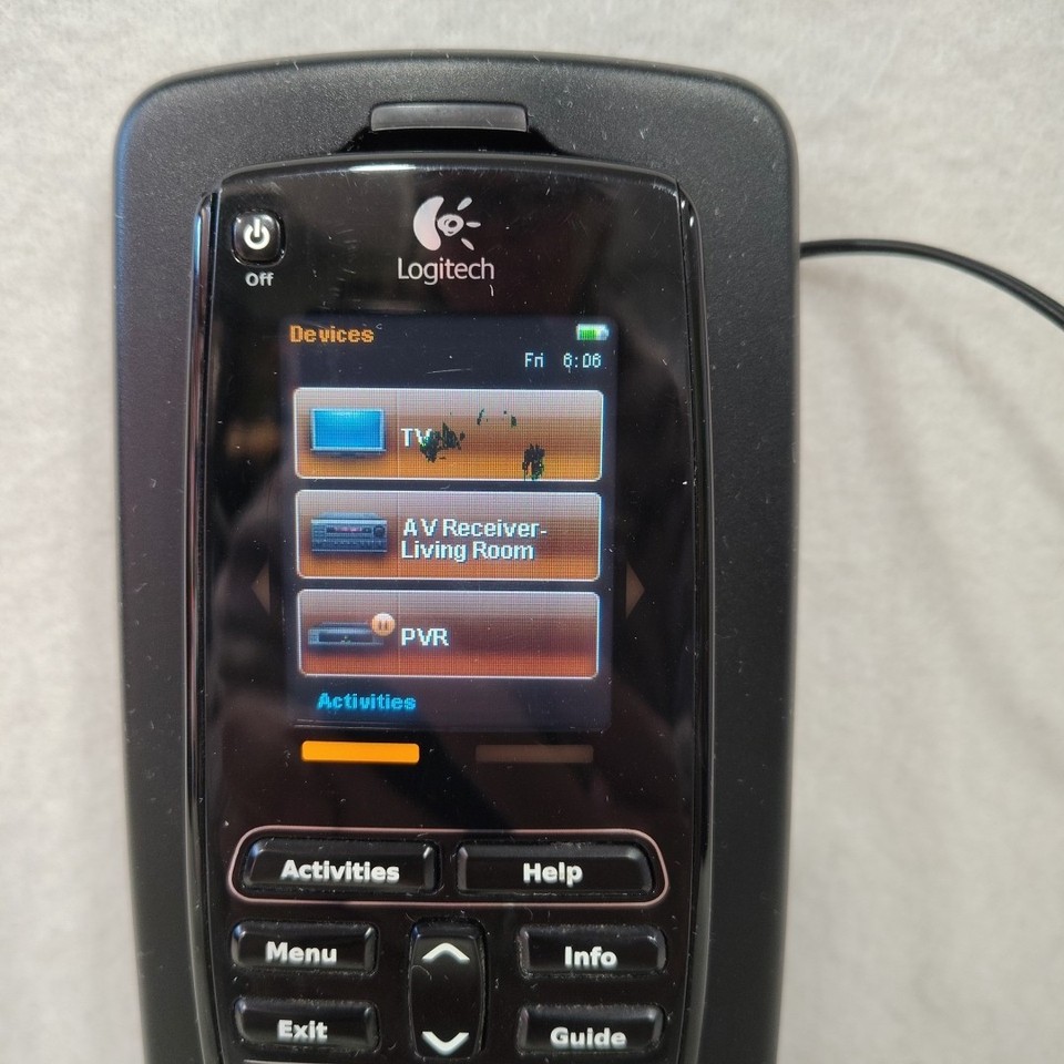 Logitech Harmony One Universal Remote With Charging Base & Power Adapter L-LW20 | eBay