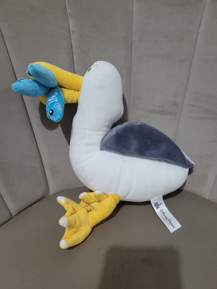 Disney Parks Seagull Plush Finding Nemo MINE Mine Mine Stuffed Animal ...