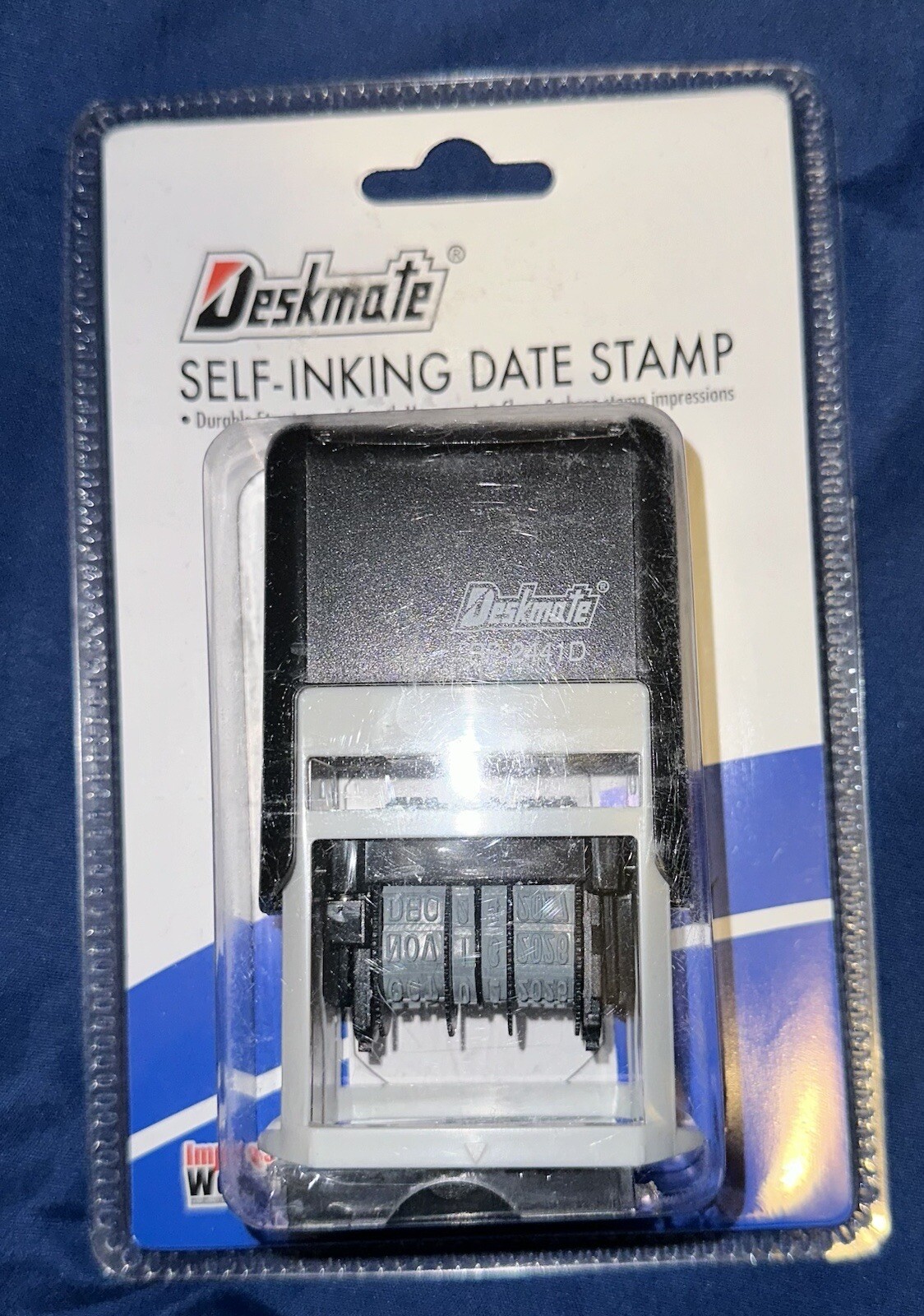 Deskmate Self-Inking Date Stamp RP-2441-D | eBay