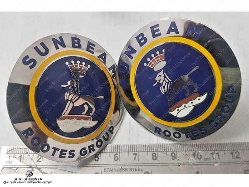 Circa 1961 Sunbeam Alpine Emblems (2) Rootes Group- New Reproduction | eBay