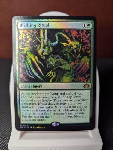 Birthing Ritual (Foil) Modern Horizons 3 0146 Mythic MTG | eBay