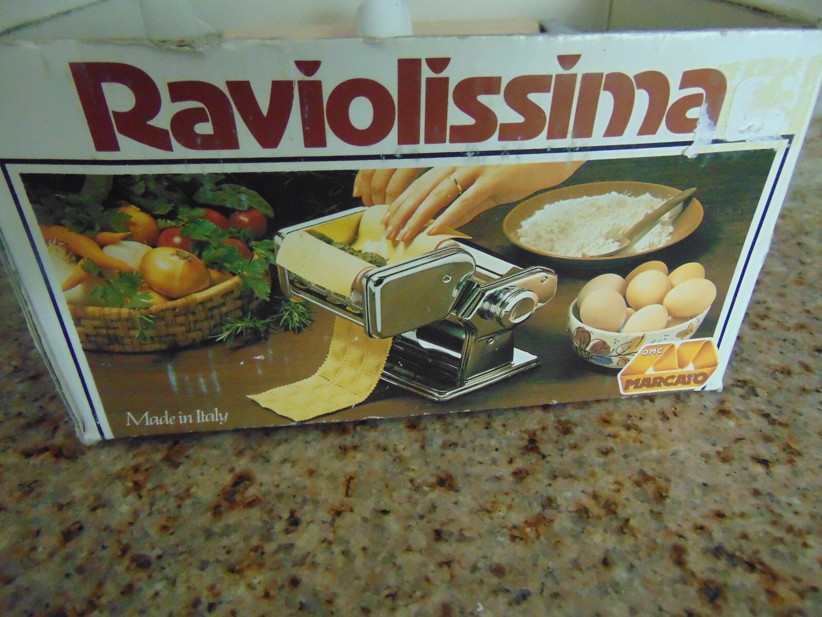 MARCATO PASTA MAKER ATTACHEMENT RAVIOLISSIMA | eBay