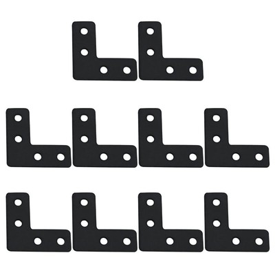 10pcs Corner Mount Flat Corner Brackets Building Frame | eBay