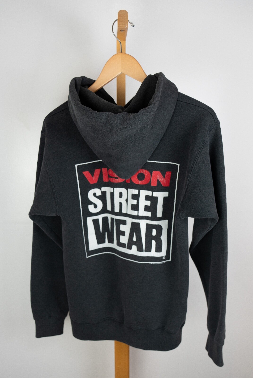 Original Vision Street Wear 1987 Hoodie Men’s M Black… - Gem