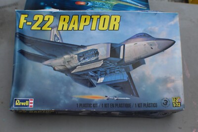 F-22 Raptor Model Kit 1:72 Scale Revell 85-5984 Vintage Lockheed | eBay