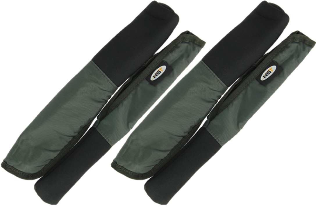 2 x Pairs Tip and Butt Protectors for Carp Coarse Fishing Made up Rods ...