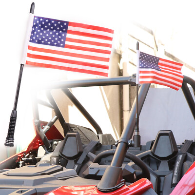 1PCS UTV Flag Pole Holder Mount, ATV UTV US American Whip Flag Mount ...