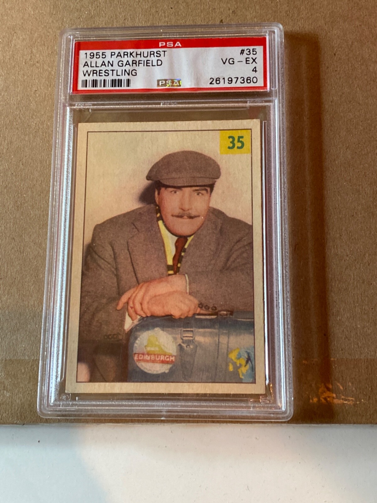 1955 Parkhurst wrestling #35 Allan Garfield PSA 4 | eBay