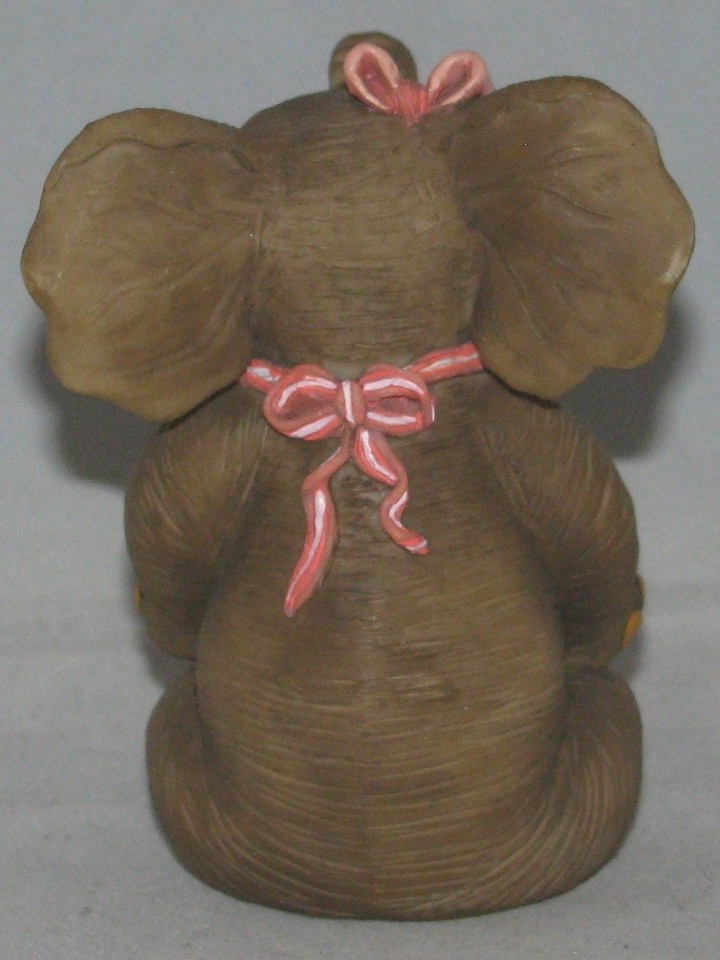 Hamilton Collection WILDLIFE NURSERY Elephant Figurine PACIFY ME, MOMMY ...