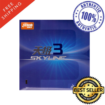DHS Skyline 3 Table Tennis & Ping Pong Rubber, We Will Ship in 10 ...
