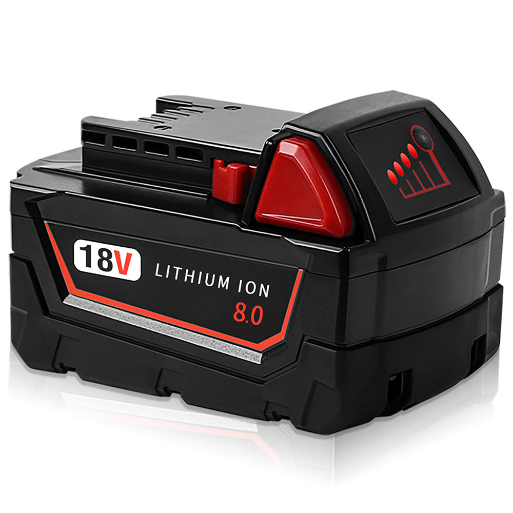 1/10Pack For Milwaukee for M18 Lithium 8 Ah Extended Capacity Battery ...