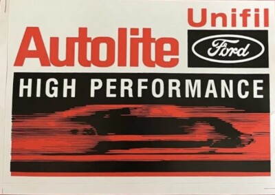 Autolite Ford Battery Decal XW XY XA XB XC FALCON FAIRMONT GT GS | eBay ...