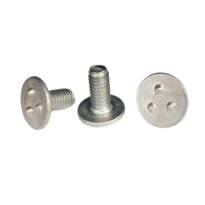 M6 M8 Convex Weld Screws Carbon Steel Three-point Spot Welding Bolt ...