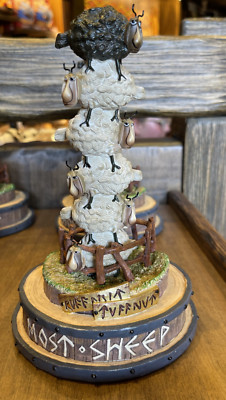 Epic Universe Universal How To Train Your Dragon Sheep 8" Trophy Statue ...