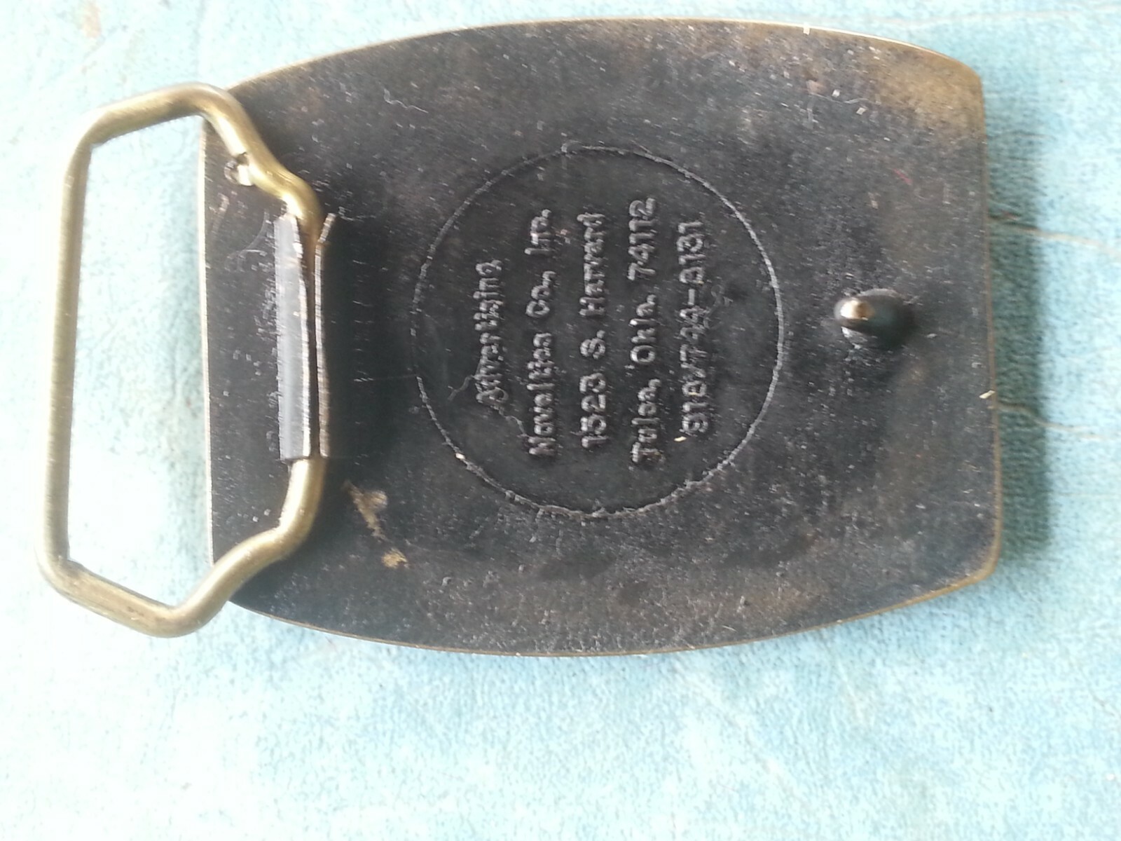 Vintage ARMCO Belt Buckle Advertising Tulsa, Oklahoma | eBay