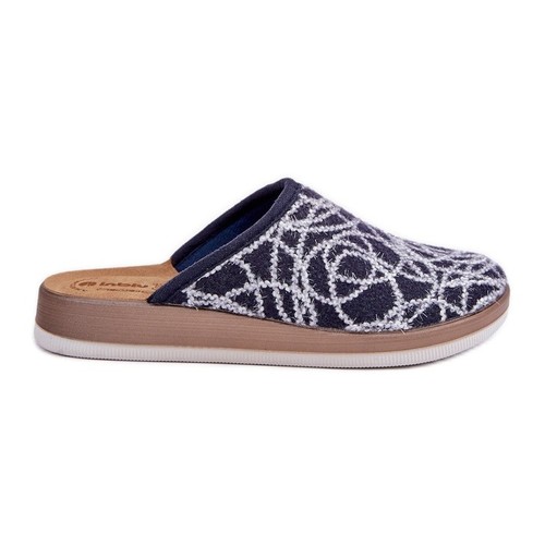 Shiny Women's Slippers Inblu CT000028 Navy Blue | eBay
