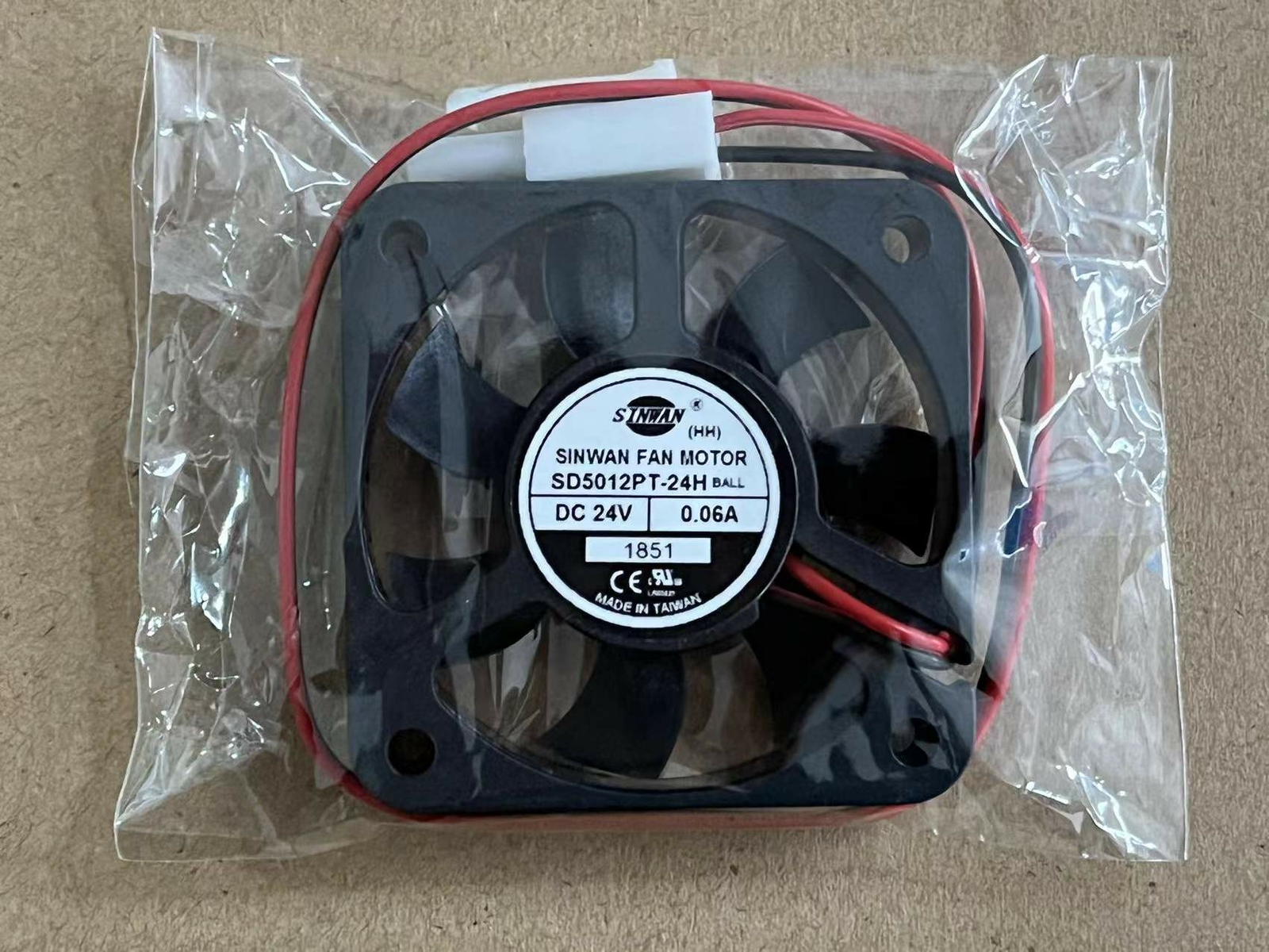SINWAN SD5012PT-24H Fans 24V 0.06A Brushless DC Cooling Fan 2-pin 50*50*12MM | eBay