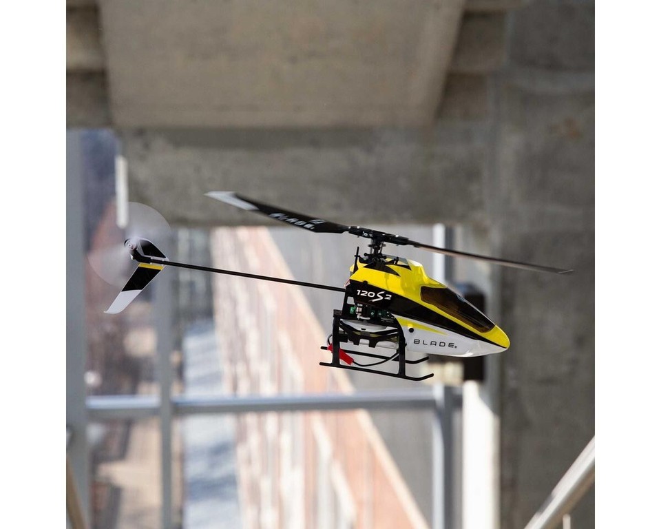 Blade 120 S2 Fixed Pitch Trainer Bind-N-Fly Electric Micro Heli w/SAFE ...