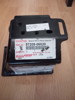 TOYOTA AVALON FRT BUMPER REINFORCEMeNT LEFT SIDE BRACKET OEM 16-18 ...