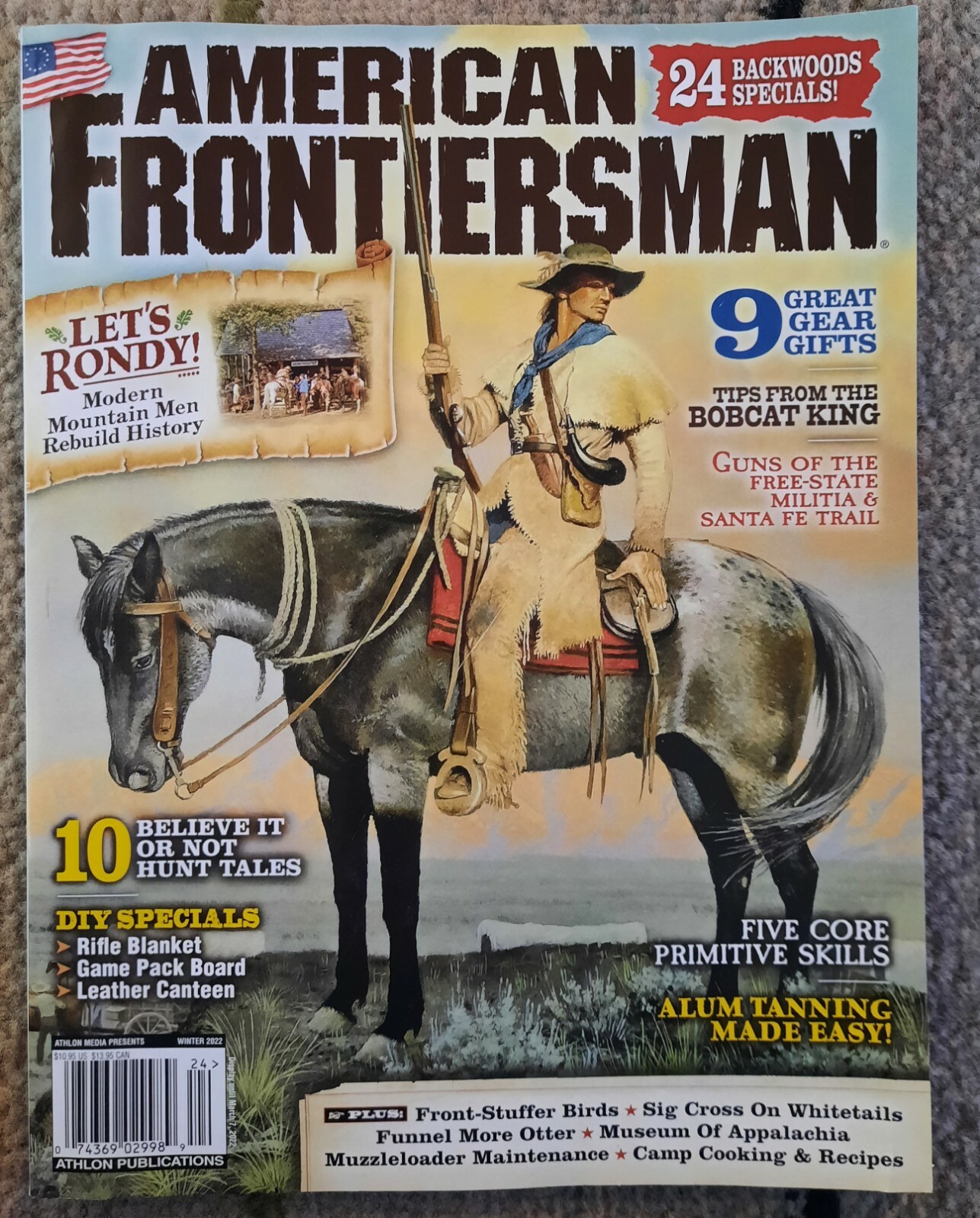 American Frontiersman Magazine Winter 2022 Primitive Skills Alum ...