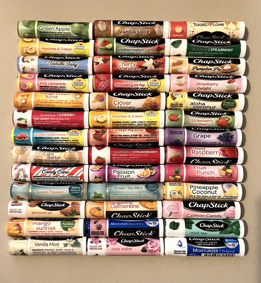 Chapstick Brand Flavors