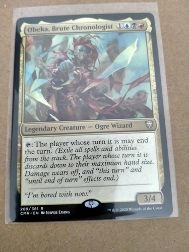 MTG - Obeka, Brute Chronologist (CMR) COMMANDER LEGENDS (NM) Near Mint ...