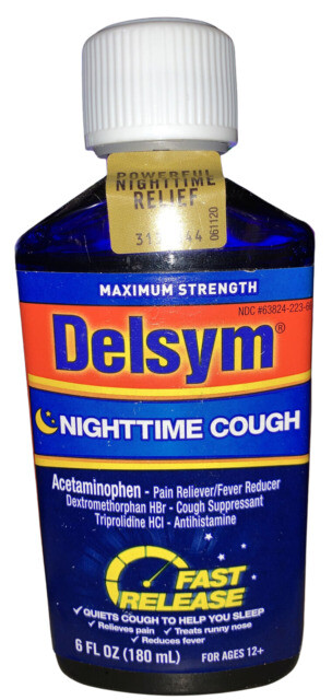 Delsym Nighttime Cough Relief Syrup - 6 fl oz (3139261) for sale online ...
