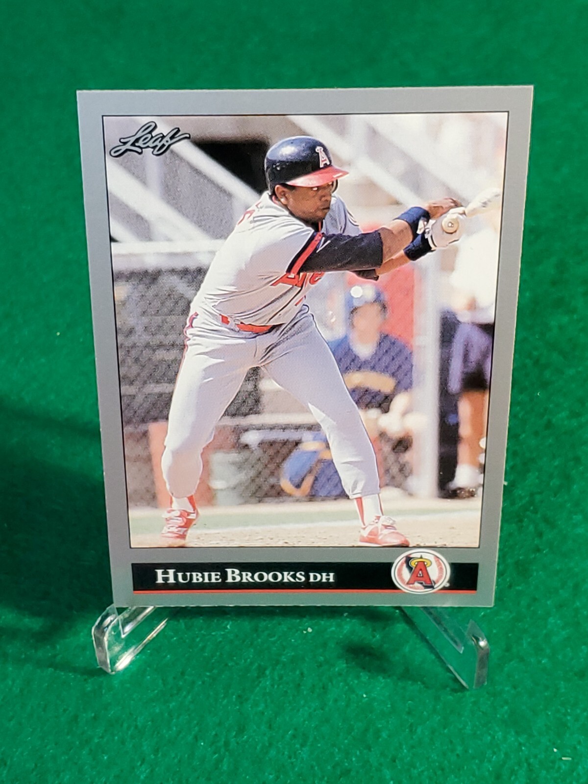 1992 Leaf #378 Hubie Brooks California Angels | eBay