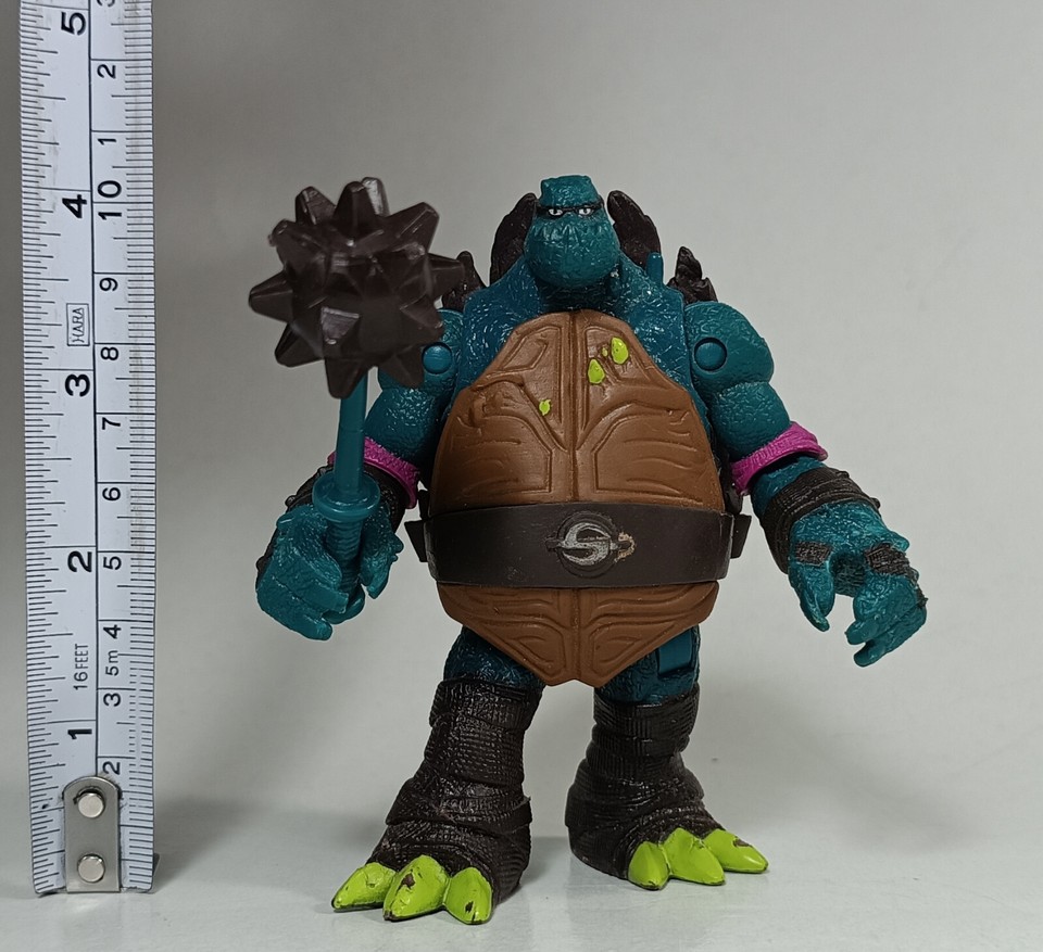 PLAYMATES 2014 TMNT SPIKE SLASH TORTOISE NICKELODEON NINJA TURTLES 100% ...