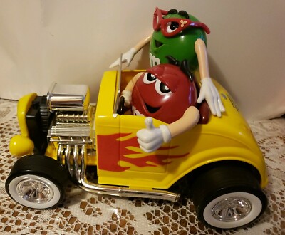 M&M's Hot Rod Candy Dispenser Car Rebel Without A Clue Yellow ...