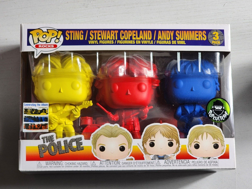 The Police 3 Pack Popcultcha Exclusive Sting Funko Pop Rocks Vinyl | eBay