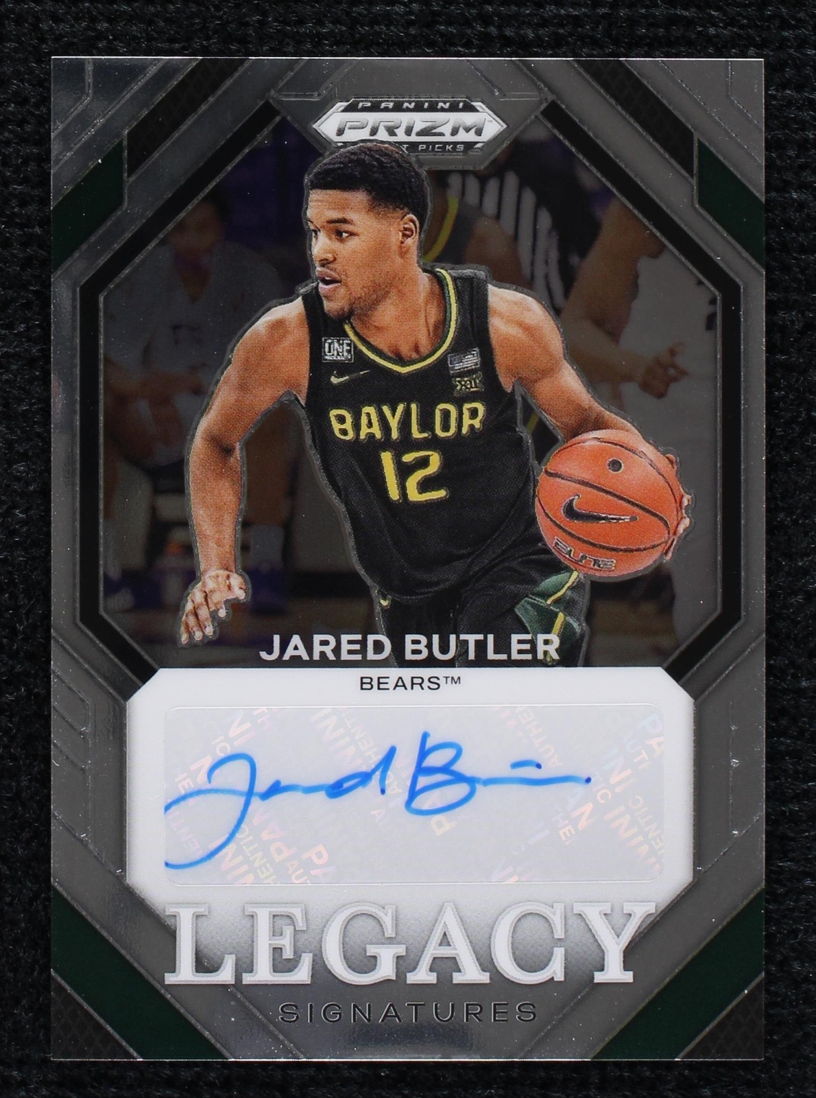 2024 Panini Prizm Draft Picks - Legacy Signatures #LS-JBT Jared Butler ...