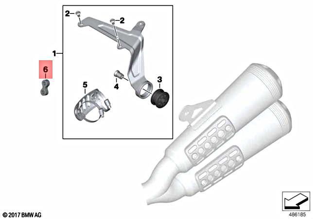 Genuine BMW K21 K22 K23 K32 K33 0A16 0J03 Set Cover Main Frame ...