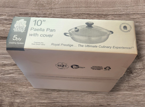Royal Prestige 10” Inch Paella Pan With Cover NIB sealed | eBay