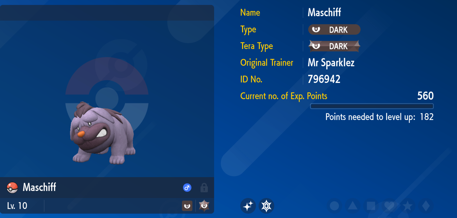 SHINY MASCHIFF 6IV Pokemon Scarlet & Violet | eBay