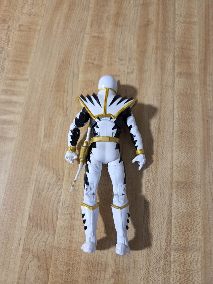 Power Rangers Lightning Collection Dino Thunder White Ranger Action ...