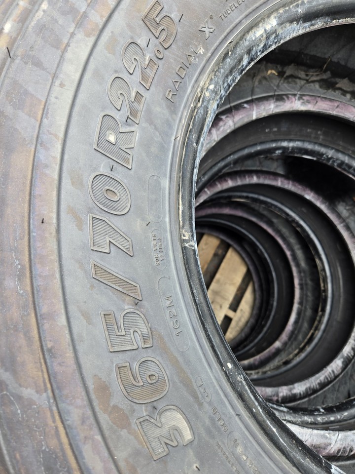 (4) 365/70r22.5 Michelin XZA Tires 365 70 22.5 R.V. RV Dump Truck Drive ...