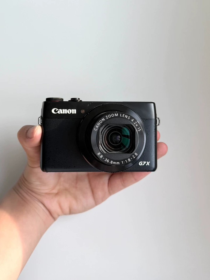 Canon PowerShot G7X Mark I Digital Camera 4.2x with Charger+Battery+ SD ...