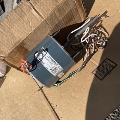 Fasco D790 Condenser Fan Motor, 1/2 HP, 1 Ph, 60 Hz, 208-230 V, 825 RPM ...