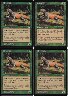 MTG: ROOTWALLA Tempest COMMON; played, Excellent condition x4 | eBay