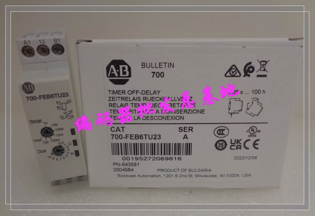 1pcs New 700-FEB6TU23 AB time relay in box | eBay