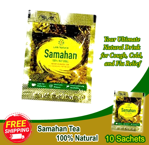 Samahan Tea Herbal Remedy for Cough| Cold| & Flu 10 Sachets | eBay