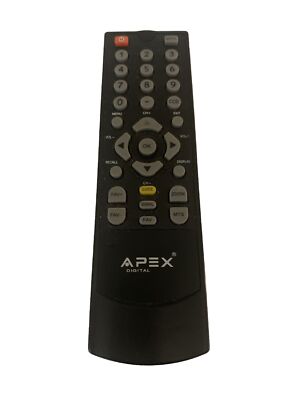 APEX REMOTE CONTROL DIGITAL TV CONVERTER BOX REMOTE - DT250A DT250 ...