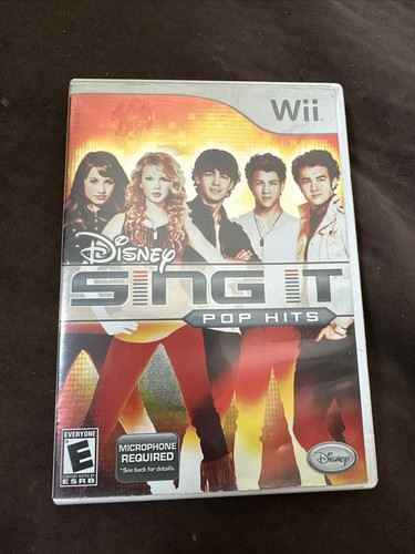 Disney Sing It Pop Hits (Nintendo Wii, 2009) 712725018085| eBay