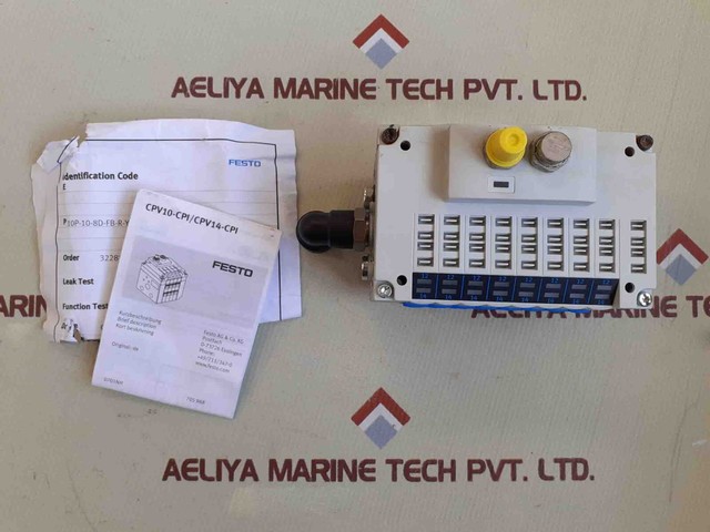 Festo CPV10-GE-FB-8-CPI valve terminal 18252 & CPV10-VI & CPV10-VI-P8 ...