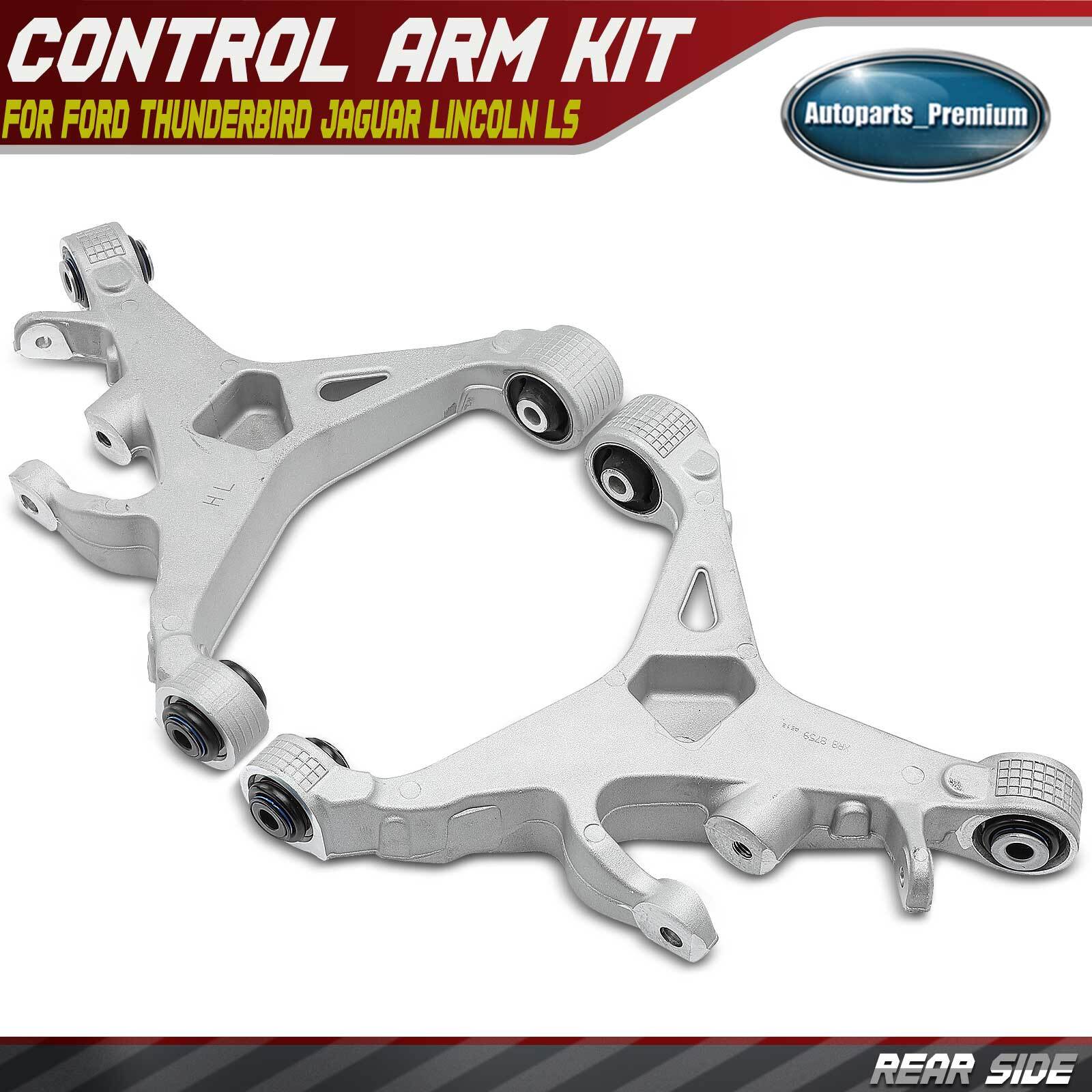 2Pcs Rear Left & Right Lower Control Arm for Ford Thunderbird Jaguar ...